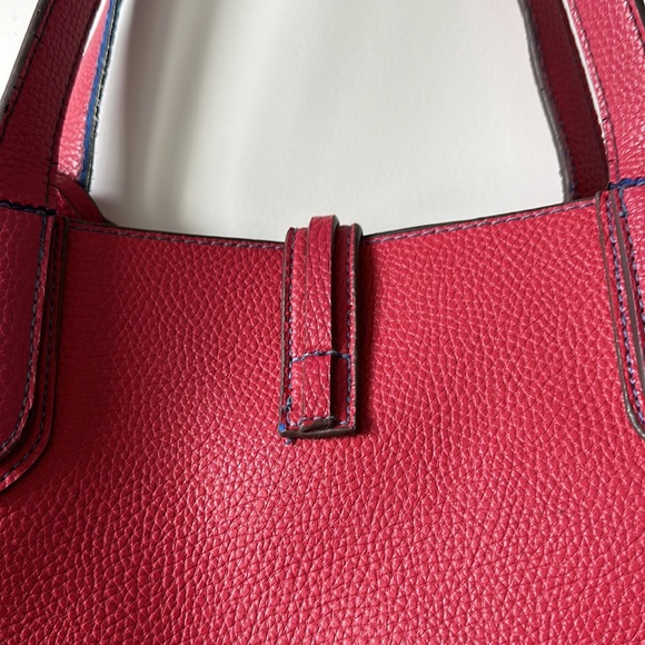 Tutilo | Bags | Tutilo New York Magenta Purse Tote Vegan Leather | Poshmark